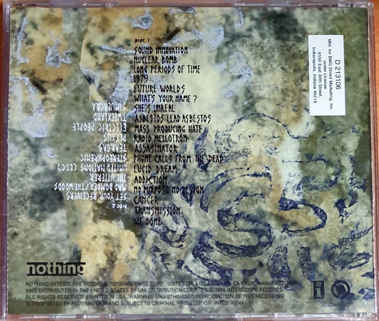 MEAT BEAT MANIFESTO - SUBLIMINAL SANDWICH MEAT BEAT MANIFESTO - SUBLIMINAL SANDWICH
