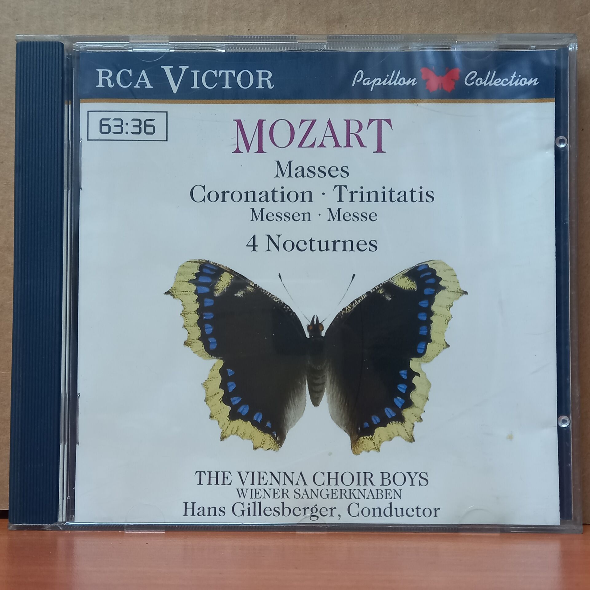 MOZART - THE VIENNA CHOIR BOYS / WIENER SANGERKNABEN, HANS GILLESBERGER ... MOZART - THE VIENNA CHOIR BOYS / WIENER SANGERKNABEN, HANS GILLESBERGER ...