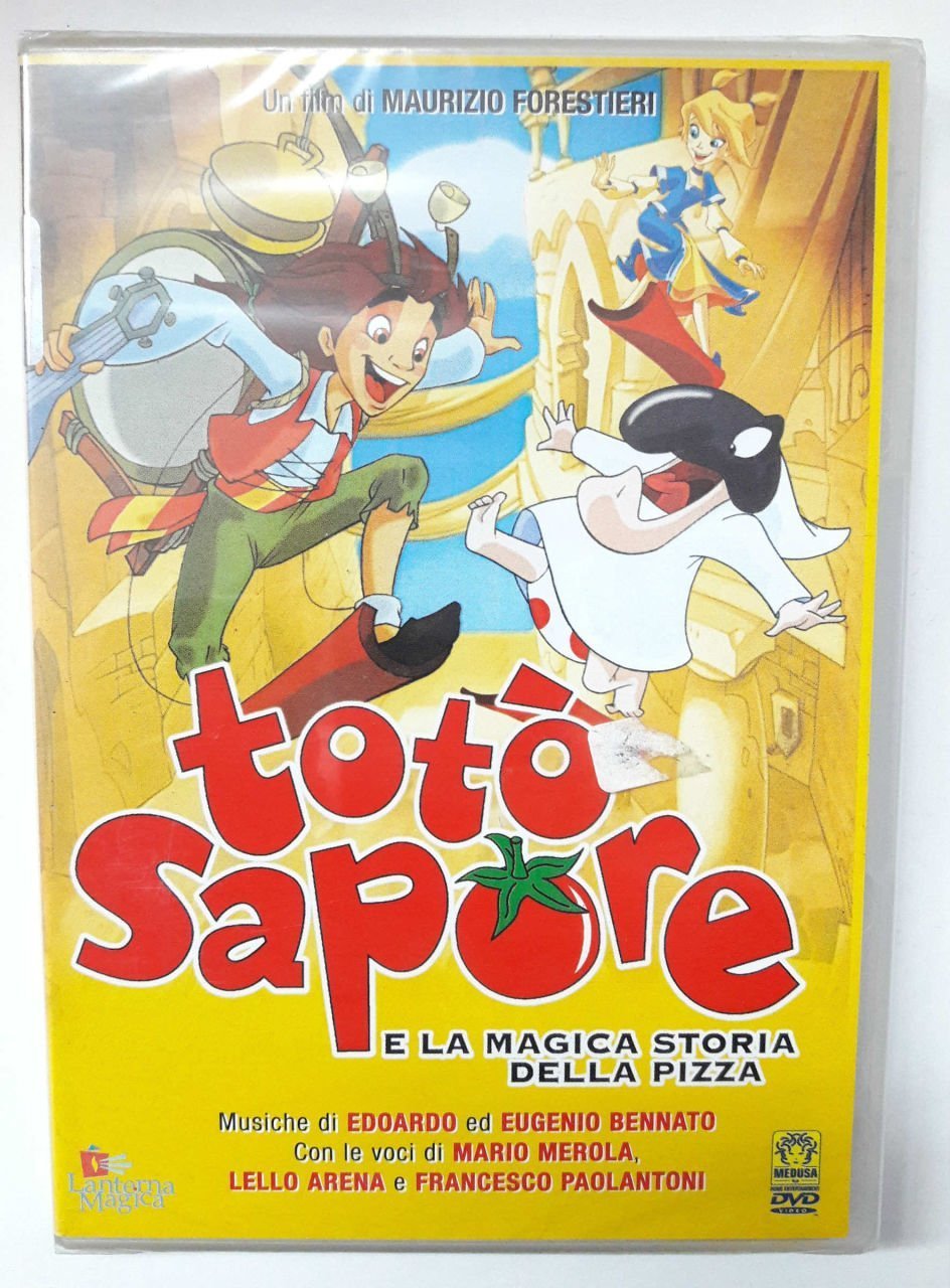 TOTO SAPORE E LA MAGICA STORIA DELLA PIZZA - DVD SIFIR TOTO SAPORE E LA MAGICA STORIA DELLA PIZZA - DVD SIFIR