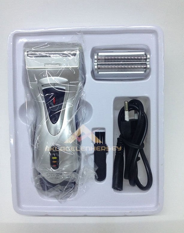 Sinek Kaydı Traş İçin Çift Motorlu Yedek Bıçaklı Şarjlı Sakal Traş ...