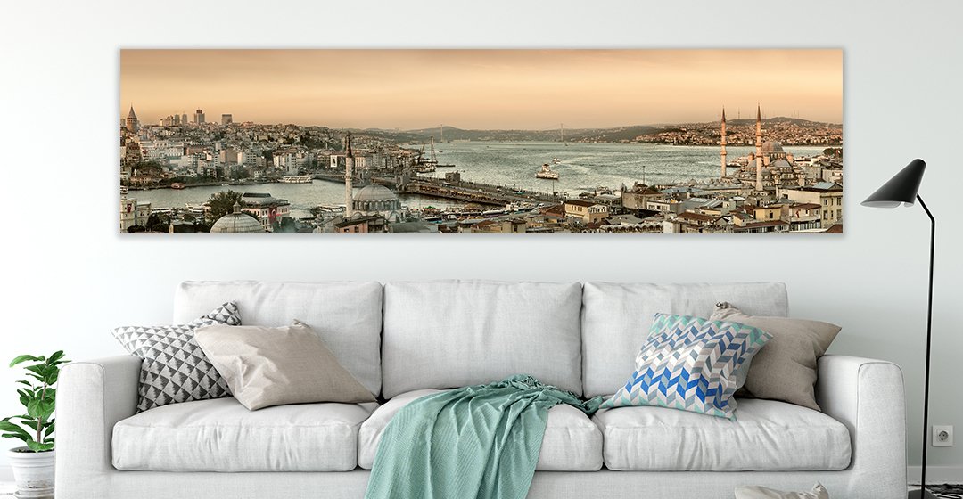 Paronomik istanbul Manzara - tektablo.com'da Paronomik istanbul Manzara - tektablo.com'da