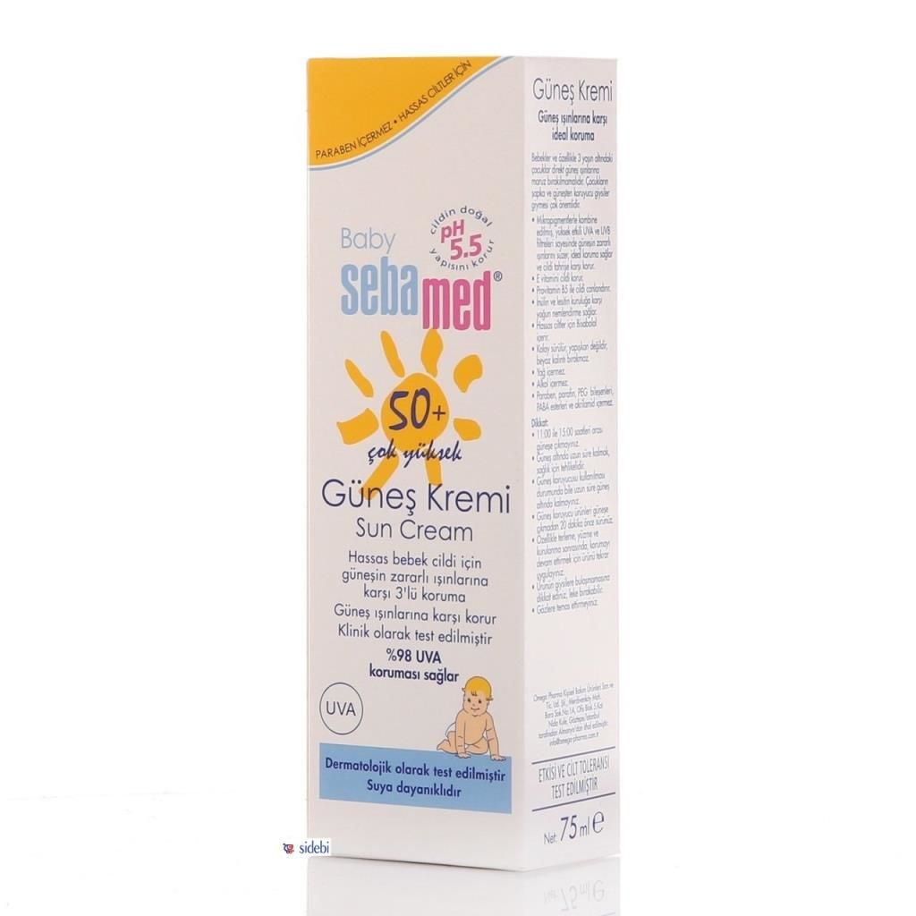 Sebamed Bebek Güneş Kremi Spf 50 75 ML