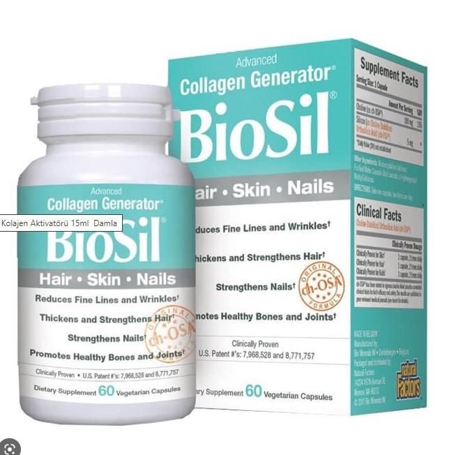 BioSil Advanced Collagen Generator 60 Kapsül - Visante