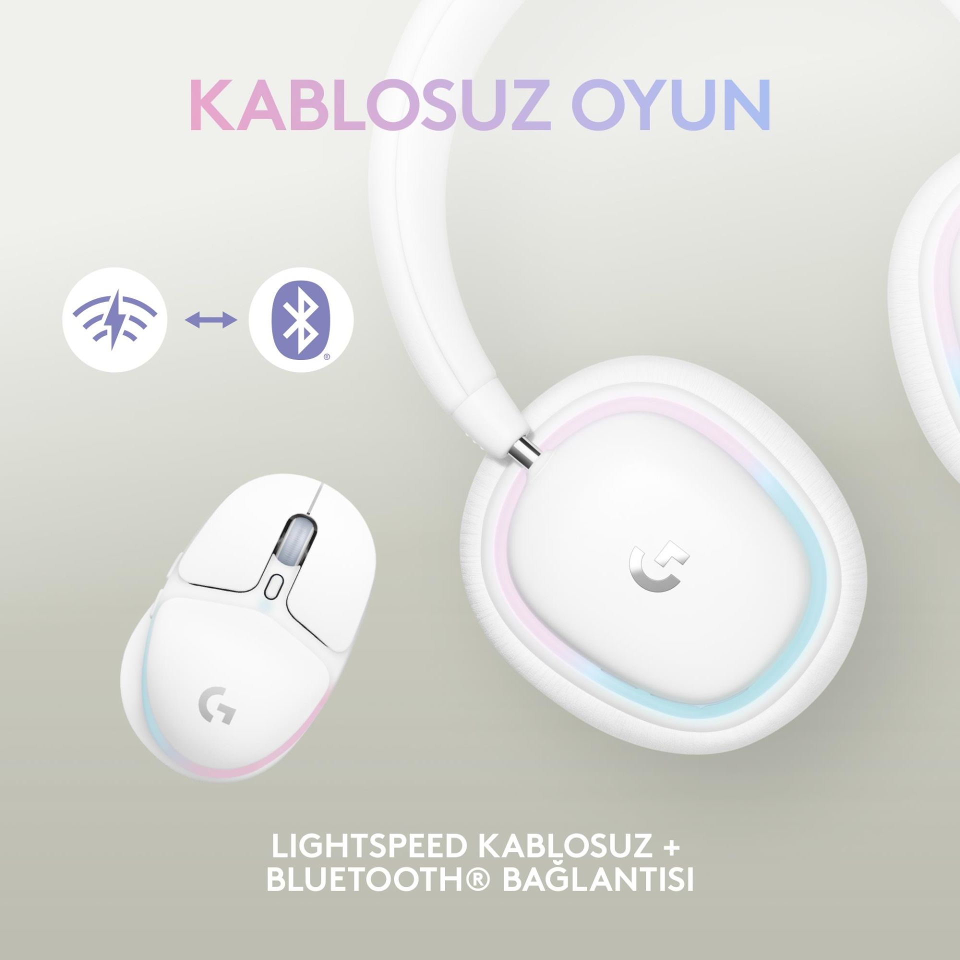 Logitech G Aurora G735 Lıghtspeed Kablosuz Aydınlatmalı Oyuncu